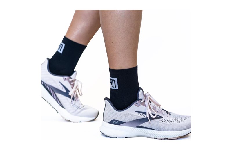 Lipati Mid 2-Pack Sock Black/White | Cykloteket.se