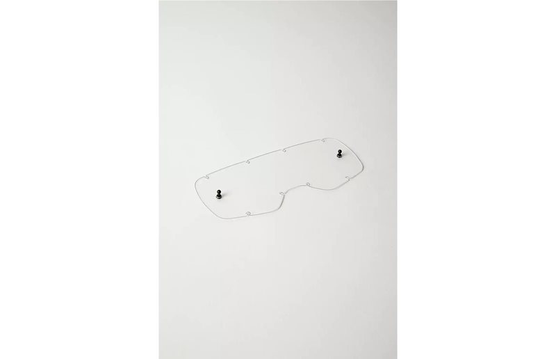 Fox Extralins Mx20 Junior Airspace - Main Lexan Lens - Non Mirror Clear ...