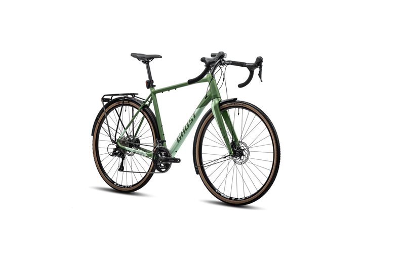 Ghost Gravel Bike Road Rage EQ AL Gravel Green | Cykloteket.se
