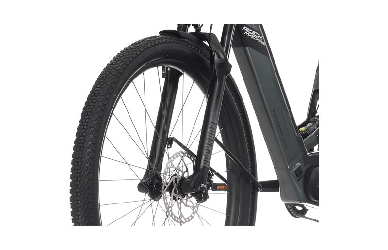 Rock Machine Elcykel Hybrid Crossride e450 FS Touring Ocean Grey/Black ...