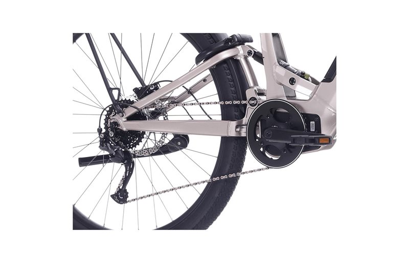 Rock Machine Elcykel Hybrid Crossride e450 FS Touring Sand Grey/Black ...