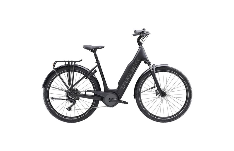 Trek Elcykel Hybrid Verve+ 3 Lowstep Gen 3 725Wh Matte Trek Black ...