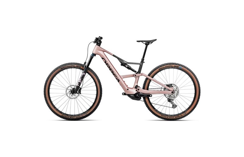 Orbea El MTB Rise SL M20 630W Desert Rose/Carbon Raw | Cykloteket.se ...