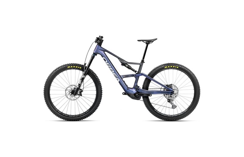 Orbea El MTB Rise LT M20 630W Tanzanite Carbon View/Carbon Raw ...