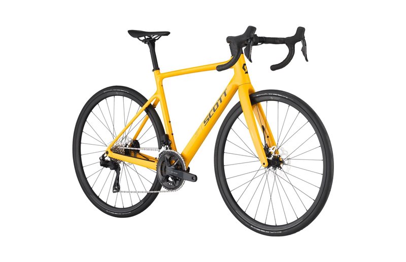 Scott Racercykel Addict 40 Bahama Yellow | Cykloteket.se