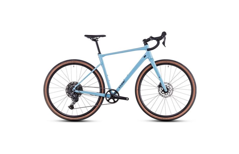 Gravelsykkel Cube Nuroad Pro Mayablue/Black fra CUBE - Birk Sport