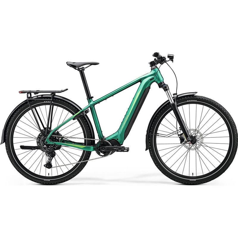 Elcykel Hybrid Merida eBig.Nine 400 EQ Matt Evergreen/Green | Cykloteket.se
