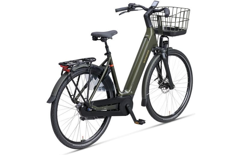 Elcykel Dam Batavus Finez Power Sierra Green | Cykloteket.se