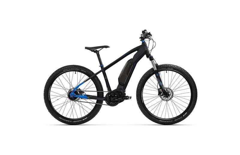 Elcykel Barn Tunturi e260 Nexus Matt Black/Blue/Grey | Cykloteket.se