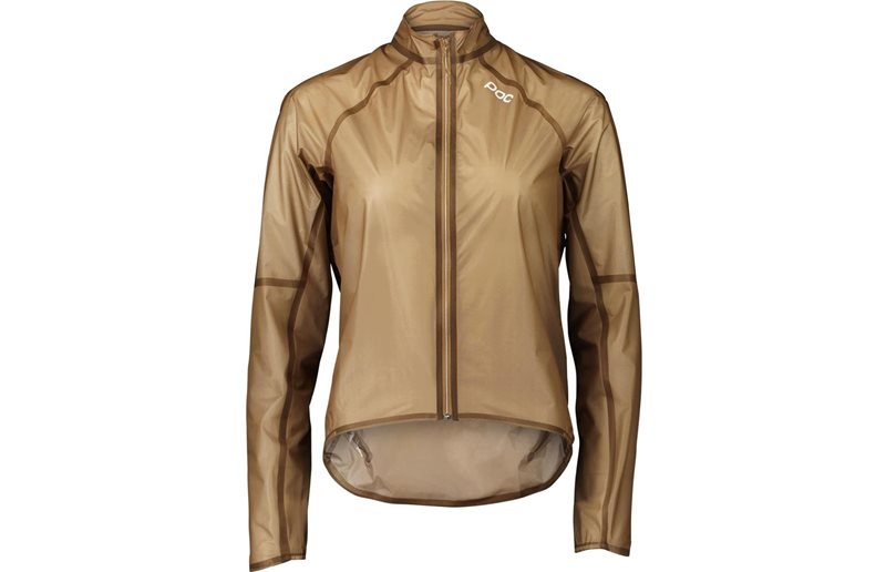 Cykeljacka Poc The Supreme Rain Jacket Jasper Brown | Cykloteket.se