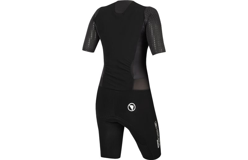Triathlondräkt Endura Dam Qdc S/S Tri Suit Ii With Sst Black ...
