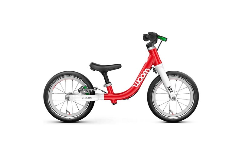Balanscykel Woom Go 1 12" Woom Red | Cykloteket.se