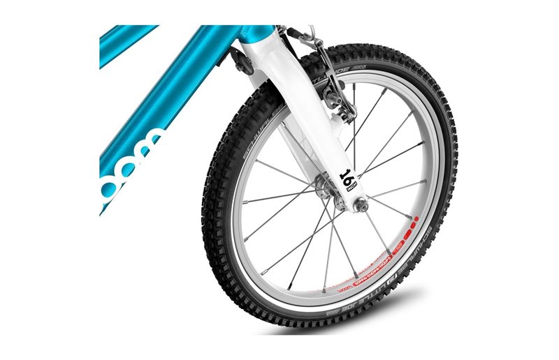 Barncykel Woom Go 3 16" Metallic Blue | Cykloteket