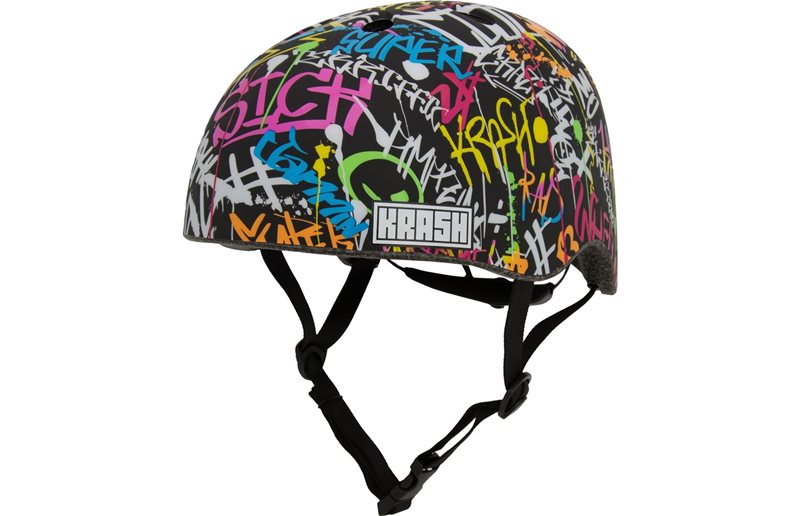 Cykelhjälm KRASH FS 8.1 Neo Multi Street Writer Pop | Cykloteket.se