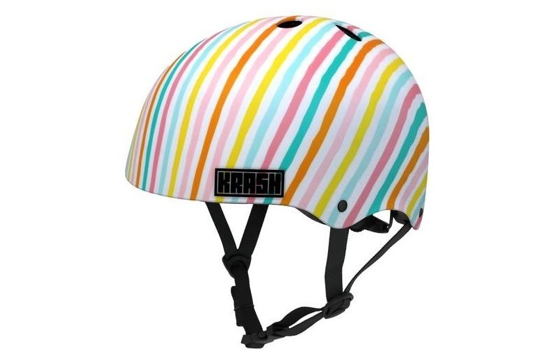 Köp Cykelhjälm KRASH MIPS ABS FS White Lines från KRASH