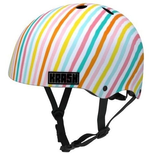 Köp Cykelhjälm KRASH MIPS ABS FS White Lines från KRASH