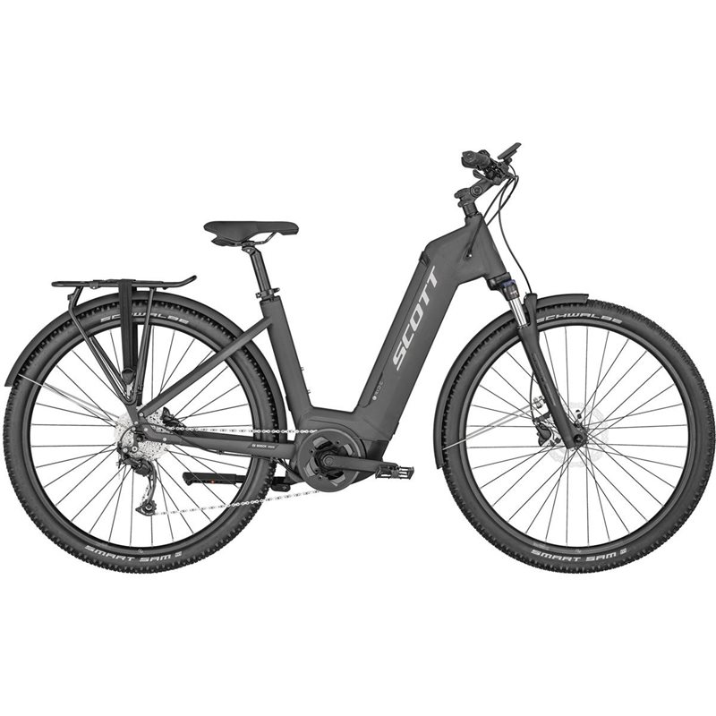 Hybridcykel el Scott Sub Cross eRIDE 20 Unisex EQ SAMPLE Dark Anodized Grey | Cykloteket.se