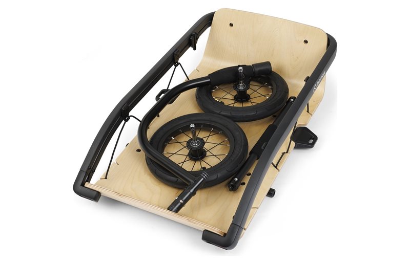 Larunpyora - Polkupyörän peräkärry Hamax Venture Cargo Playwood Black merkiltä HAMAX