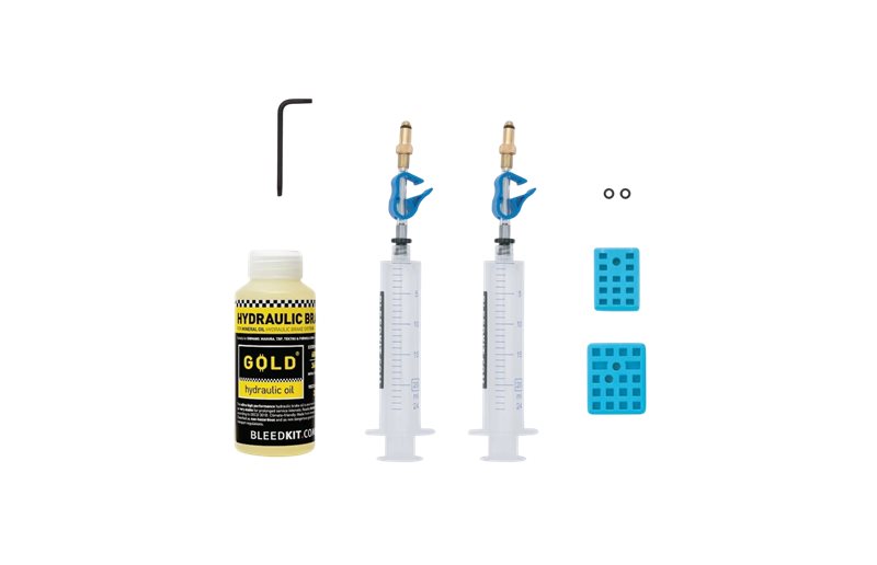 Bleedkit Set for Formula Hydraulic Brakes Premium Gold | Cykloteket.se