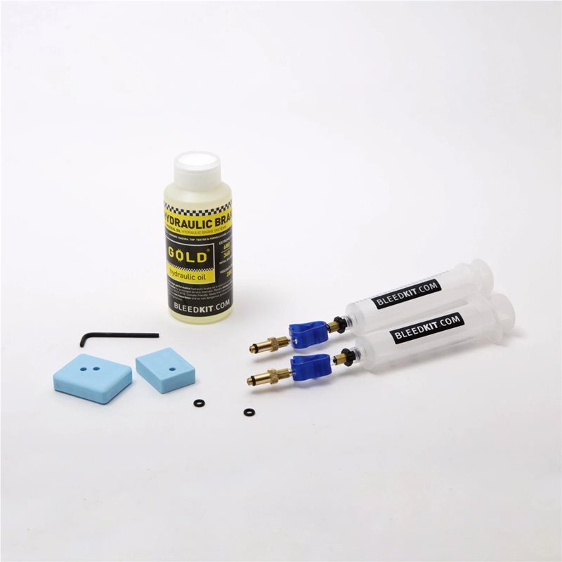 Bleedkit Set for Formula Hydraulic Brakes Premium Gold | Cykloteket.se