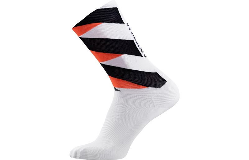 Träningsstrumpor Gorewear Essential Signal Socks White/Fireball ...