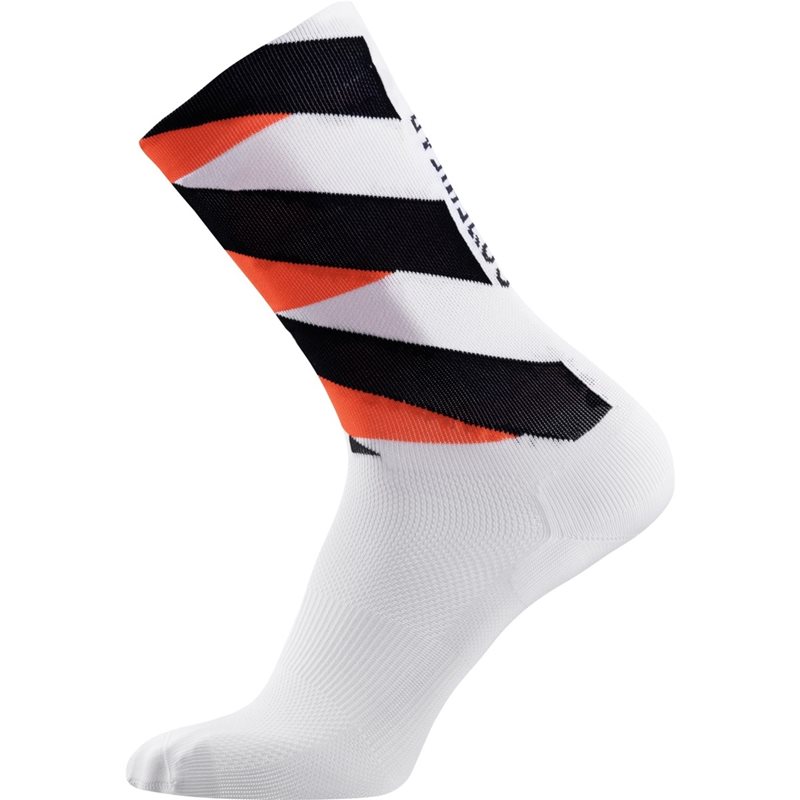 Träningsstrumpor Gorewear Essential Signal Socks White/Fireball ...