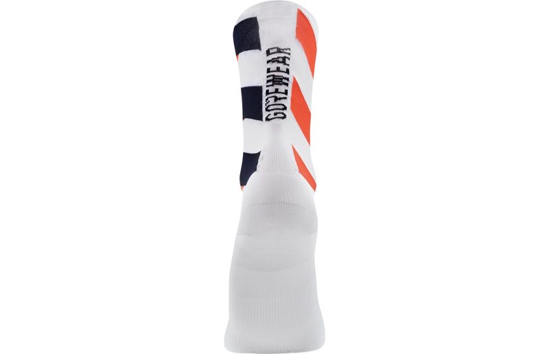 Träningsstrumpor Gorewear Essential Signal Socks White/Fireball ...