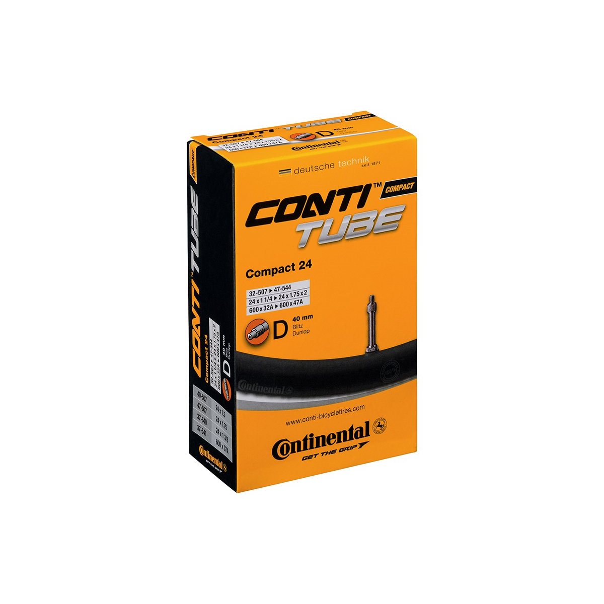 Larunpyora - Sisärengas Continental Compact Wide 24'' Dunlop 40mm 32/47 ...