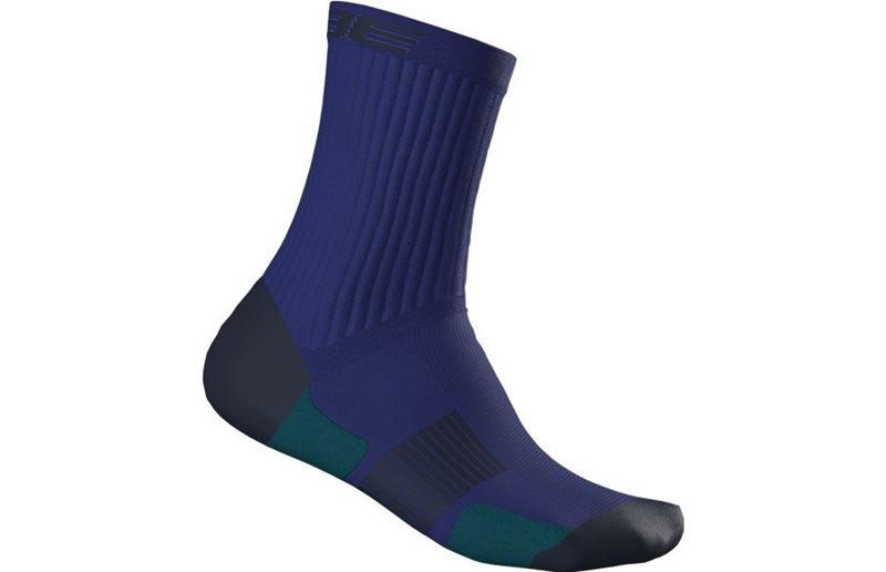 Köp Cykelstrumpor Cube Socks High Cut Mtb X Actionteam Blue från CUBE