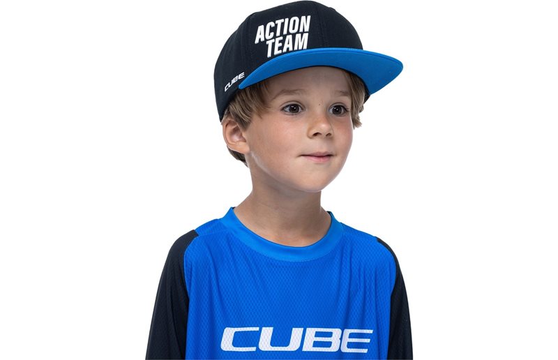 Keps Cube Freeride Cap Rookie X Actionteam Black/Blue | Cykloteket.se