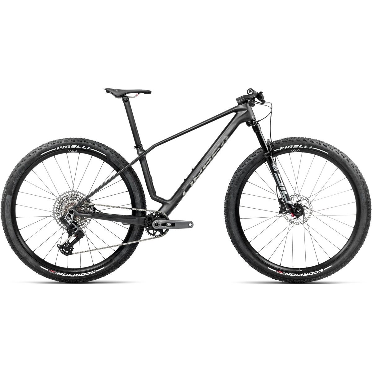 Hardtail MTB Orbea Alma M-Pro Diamond Carbon View | Cykloteket.se