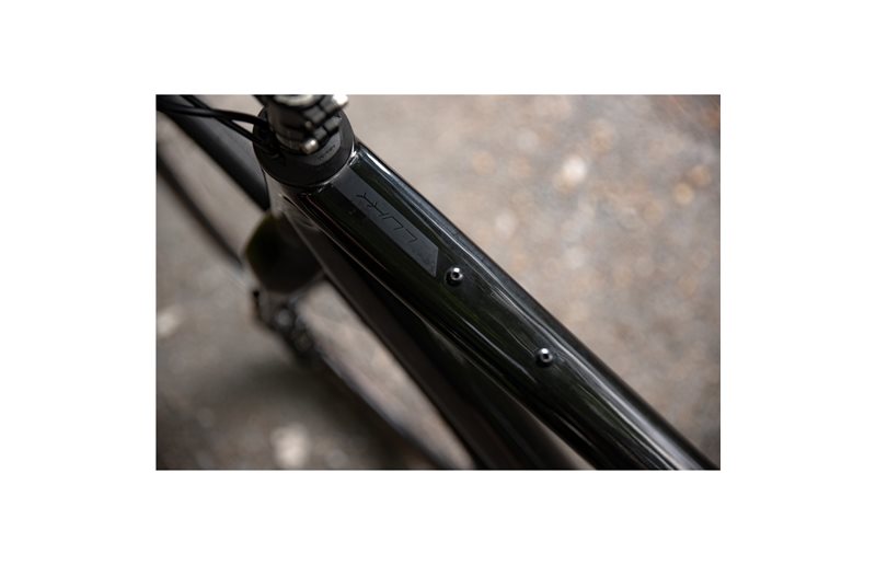Gravel bike Rock Machine Lukk CR 80 Gloss Metallic Black | Cykloteket.se