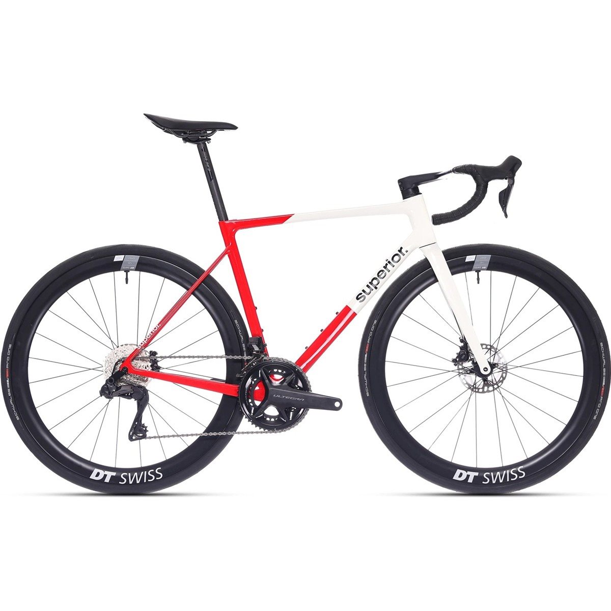 Racercykel allround Superior RR 9.8 Gloss Red/White | Cykloteket.se