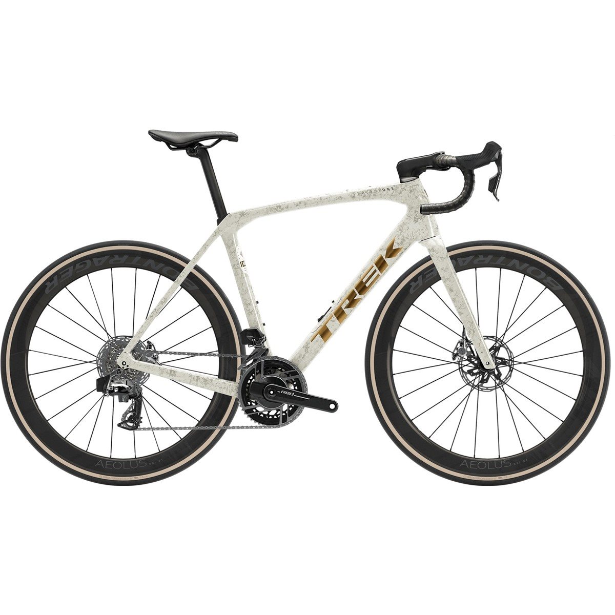Racercykel Trek Domane SLR 9 AXS Gen 4 Era White/Supernova Marble ...