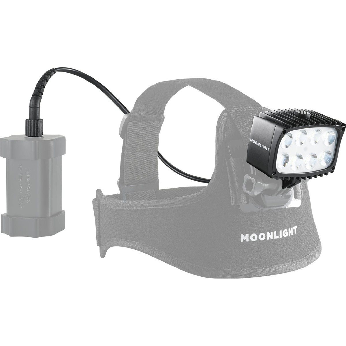 Larunpyora - Lamppu MOONLIGHT Bright as Day 4000 Lamp Head Black ...