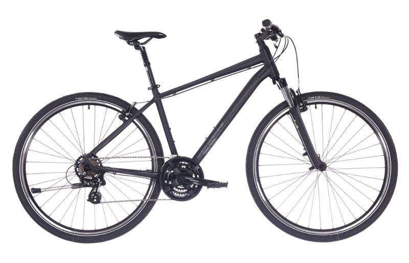 Osta Cross-hybridipyörä Rock Machine Rokk 30 Matte Black merkiltä ROCK ...