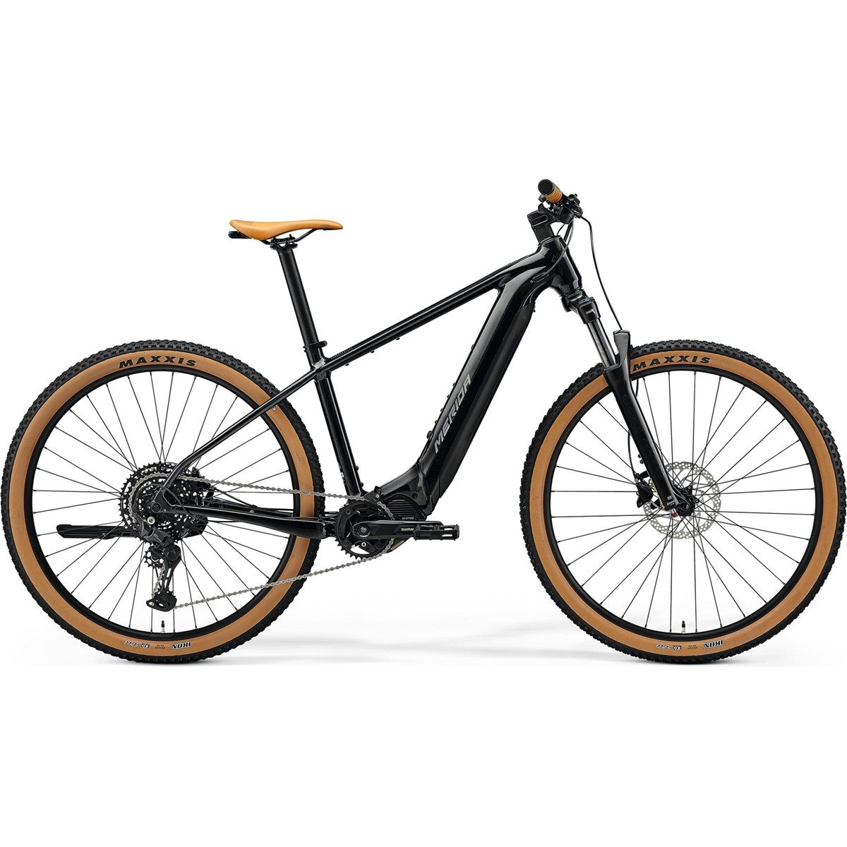 El MTB Merida eBig.Nine 400 Metallic Black/Gunmetal Grey | Cykloteket.se