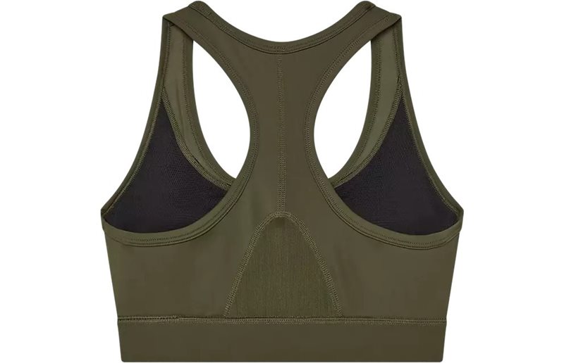 Sport-BH FOX Womens Motive Sports Bra Olive Green | Cykloteket.se