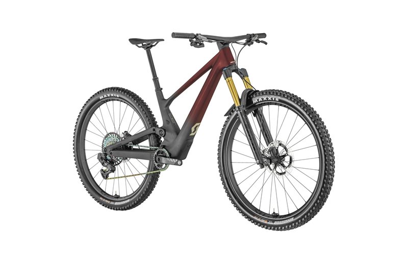 Heldämpad MTB Scott Genius 900 Ultimate SAMPLE Candy Red Flakes ...
