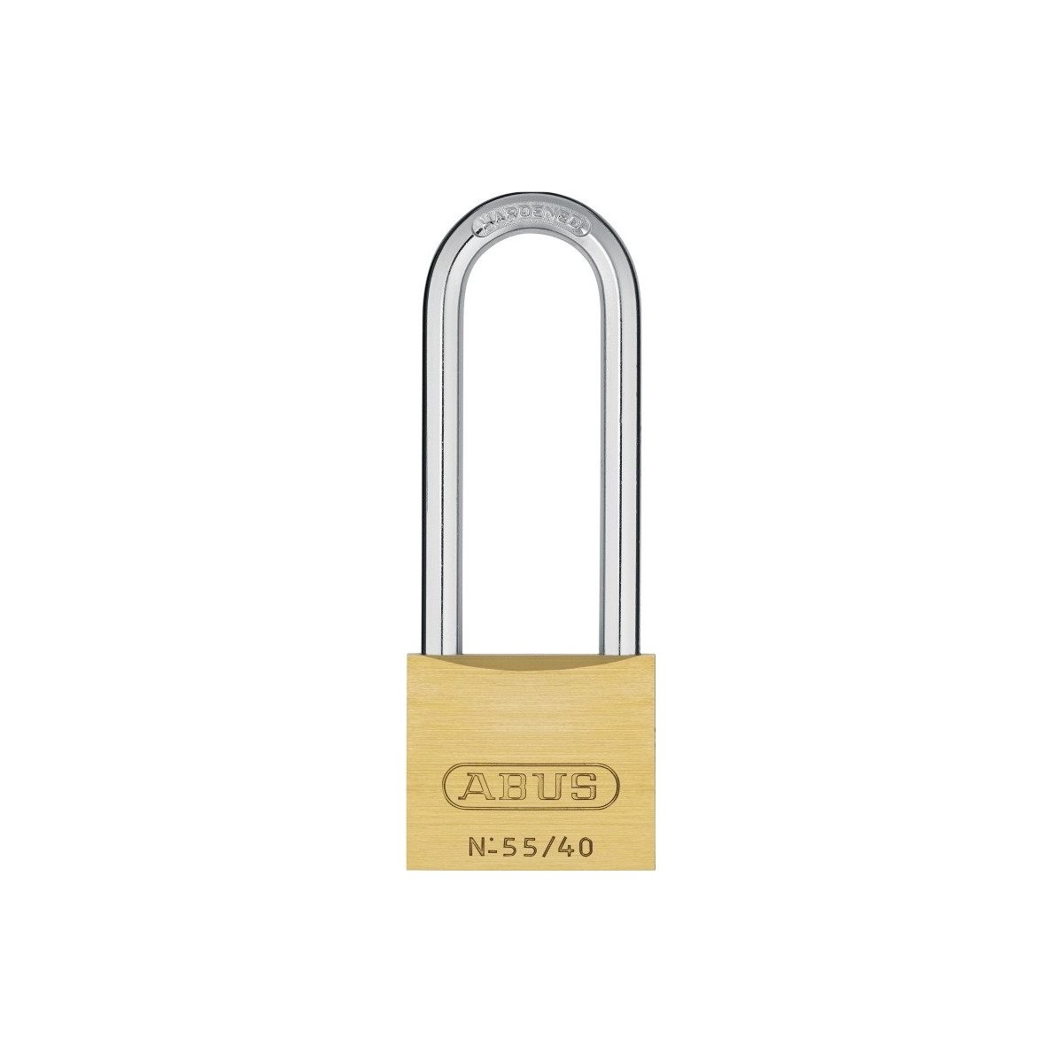 Hengelås ABUS 55/40HB63 Brass fra ABUS - Birk Sport