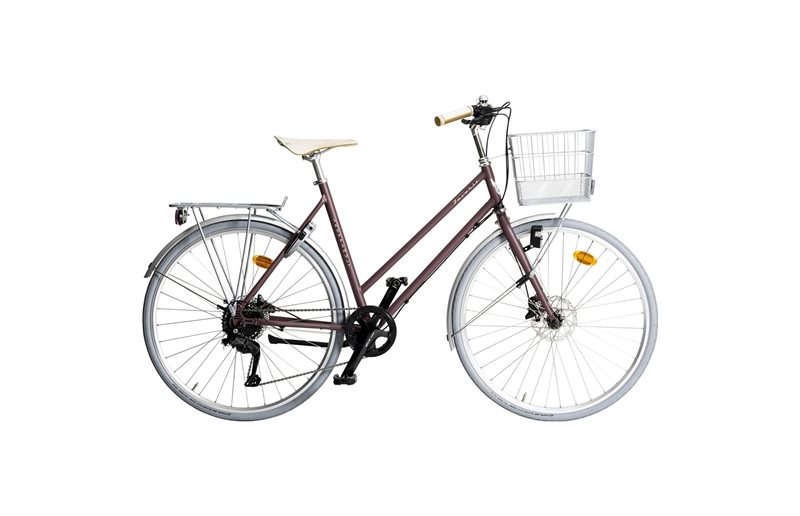 Damcykel Skeppshult Favorit Sport 9-Vxl Dimbrun Matt | Cykloteket.se