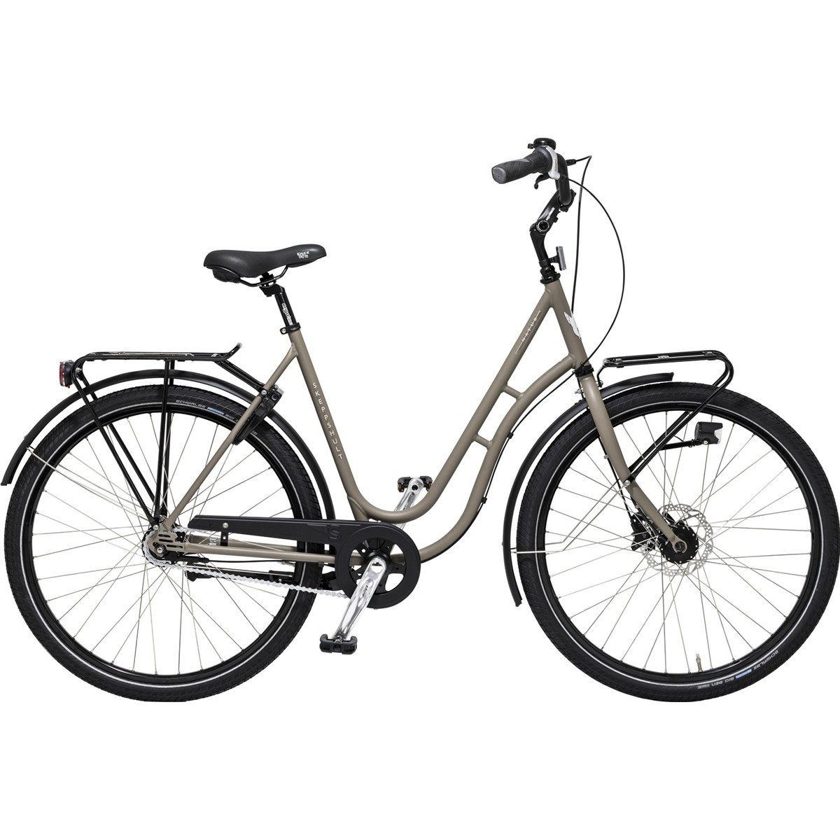 Damcykel Skeppshult Natur Land 7-Vxl Lera Matt | Cykloteket.se