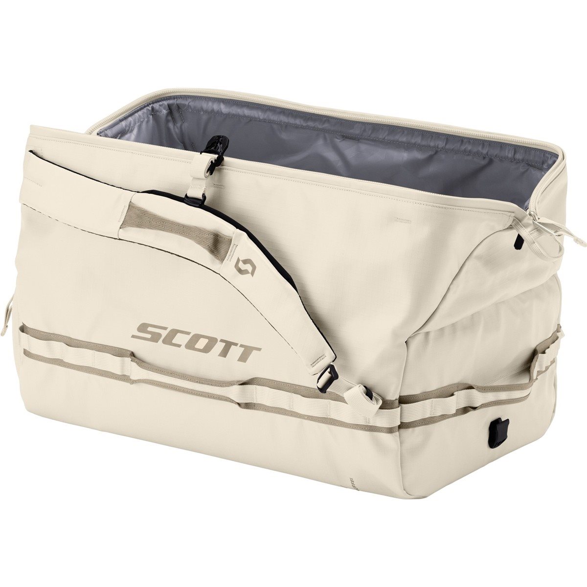 Duffelbag Scott Travel 40 Cotton White/Toast Beige | Cykloteket.se