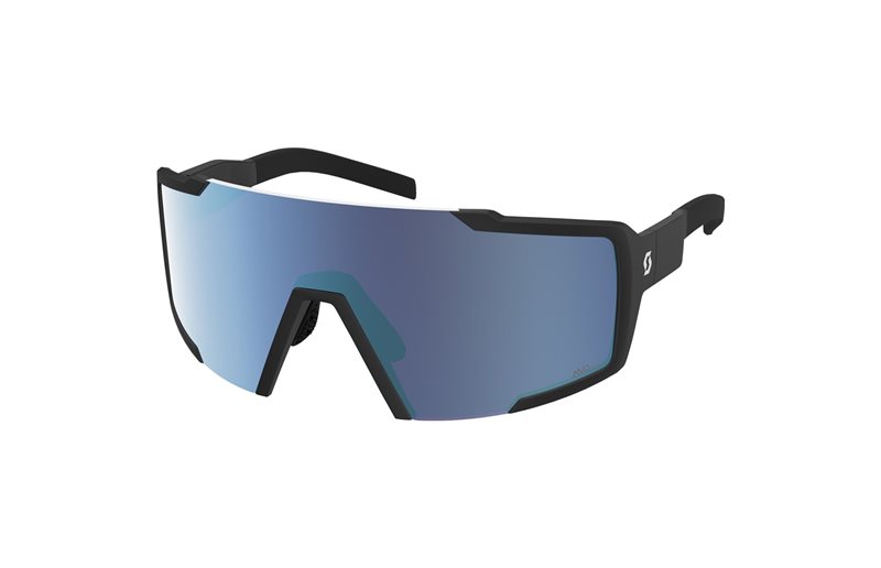 Cykelglasögon Scott Shield Black/Amp Beryl Blue Chrome | Cykloteket.se