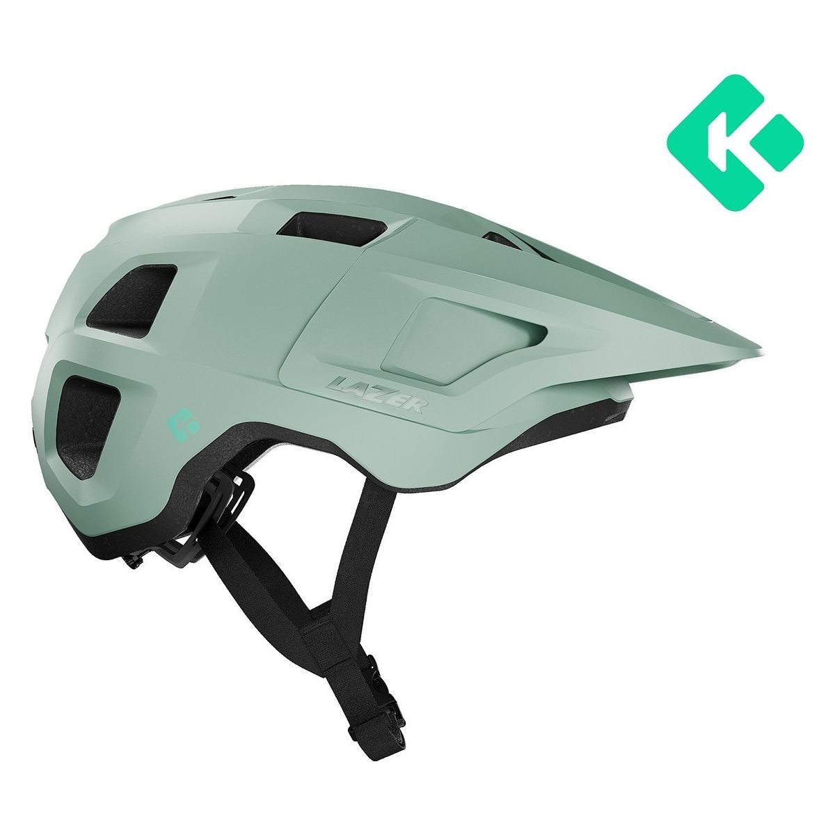 Cykelhjälm Lazer Lupo Kineticore Matte Mint | Cykloteket.se