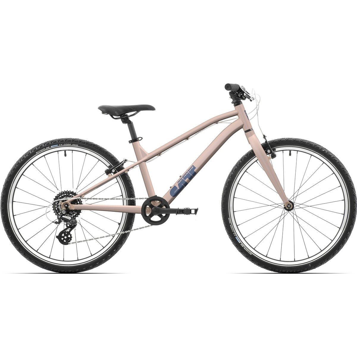 Barncykel Rock Machine Catt Jr 24 Matte Pink Pearl | Cykloteket.se