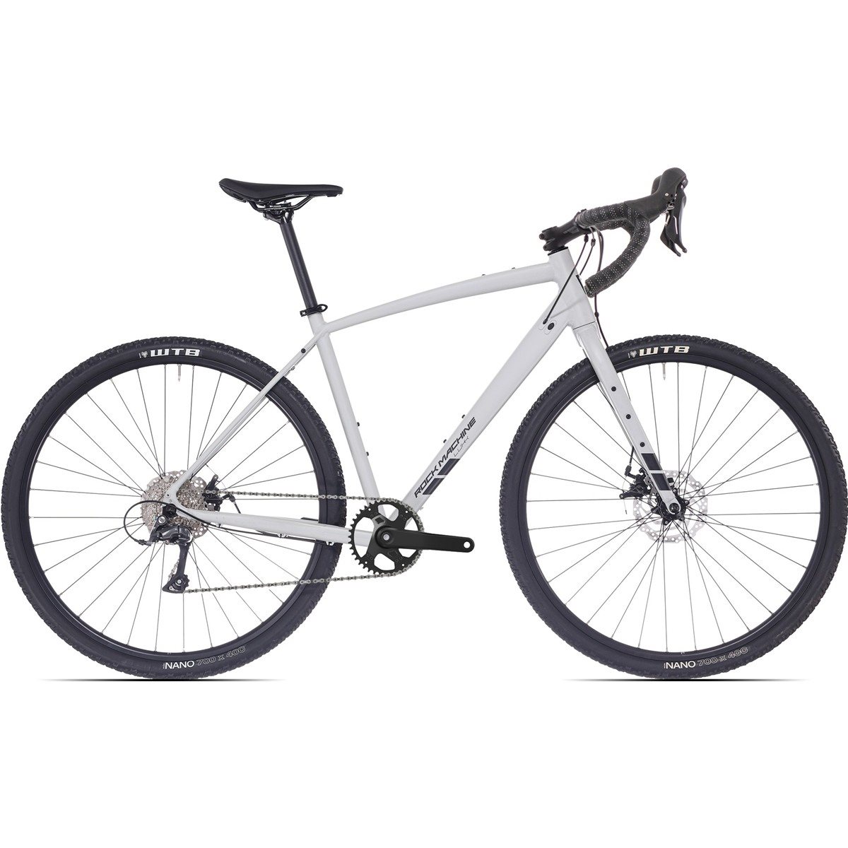 Gravel bike Rock Machine Lukk 50 Matte Limerock Grey | Cykloteket.se