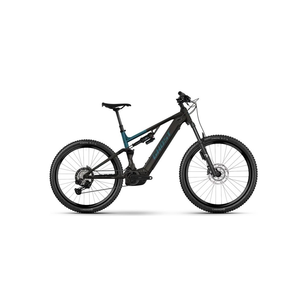El MTB Ghost E-ASX ABS Shadowed Slate/Light Navy Blue | Cykloteket.se