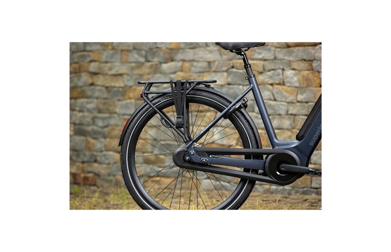 Elcykel Hybrid Superior eWAY 6.1 Matte Dark Blue | Cykloteket.se