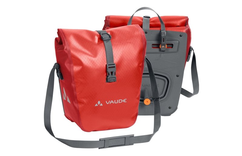 Cykelväska Pakethållare Vaude Aqua Front Pair Lava 28 Liter | Cykloteket.se